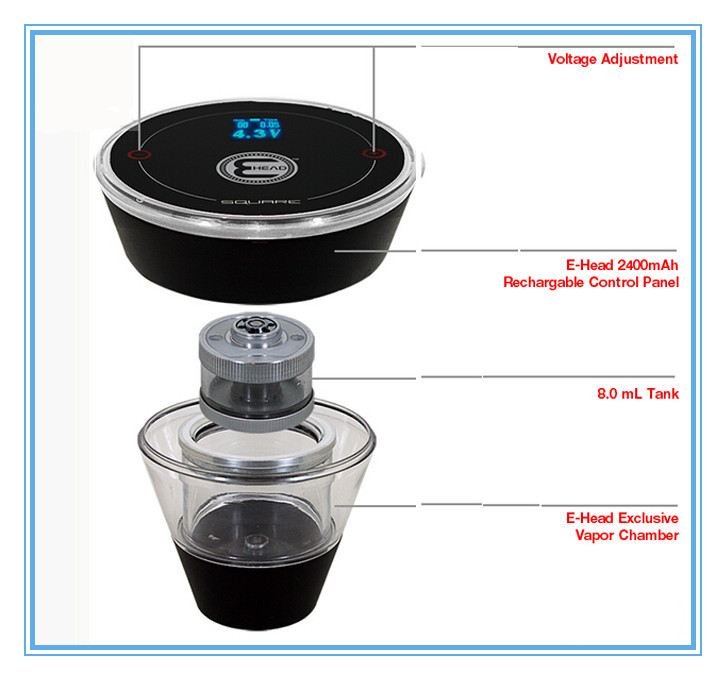 Купить новые дизайн квадратных e головы starbuzz ehead e шланг e Шиша e кальян для некурящих ...