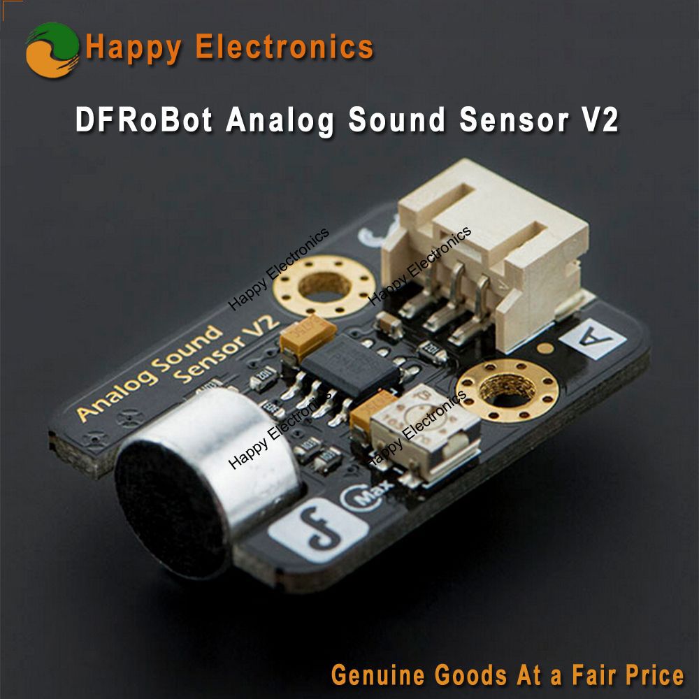 Dfrobot Original Updated Analog Sound Sensor V2 Sound Detection Analyzer Module With Cable For