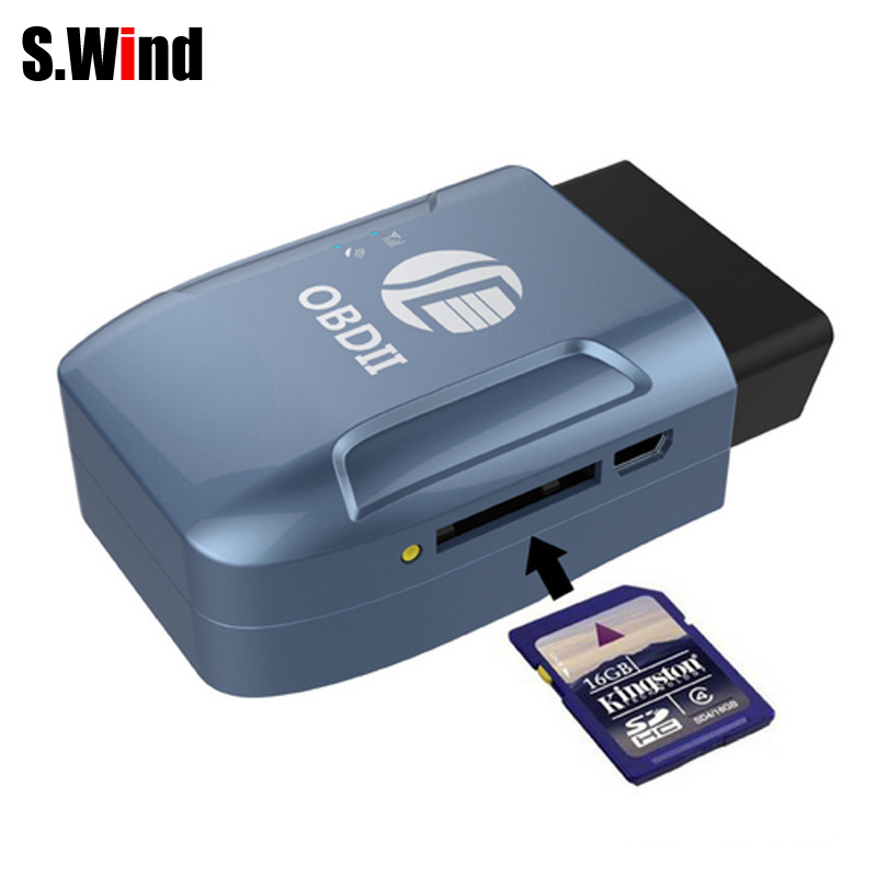 Obd Ii Gps Realtime Tracker Car Truck Vehicle Mini Tracking Device Gsm