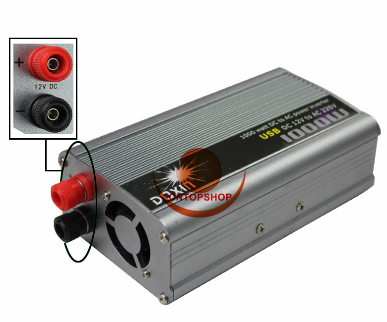 Купить постоянного тока 12V в переменное 220V автомобиля инвертор 1000W ...