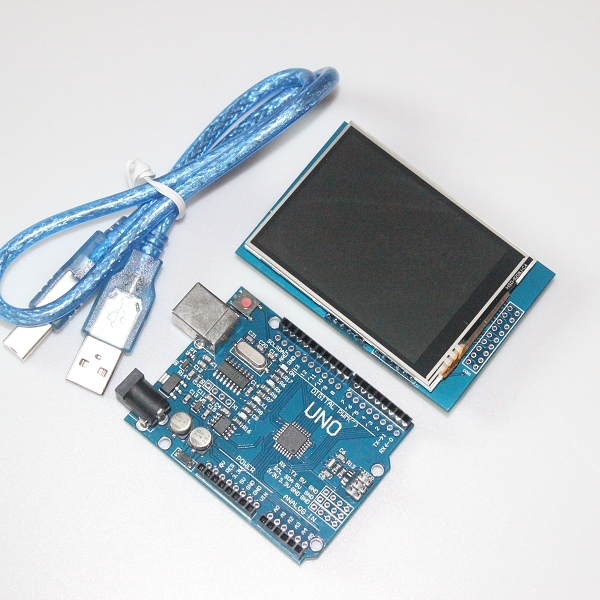 28 Inch Tft Lcd Touch Screen Display Module Uno R3 Development Board Compatible For Arduino 