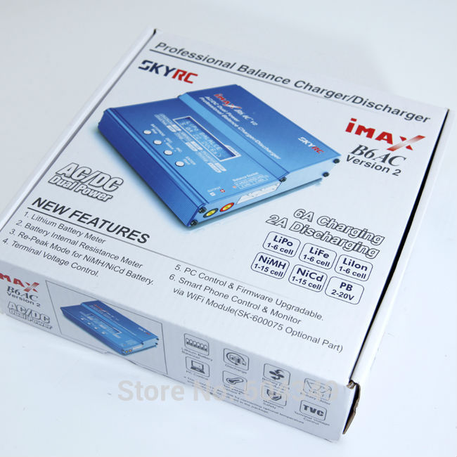 Купить skyrc imax b6ac цифровой li-po nimh батарея баланс зарядное ...