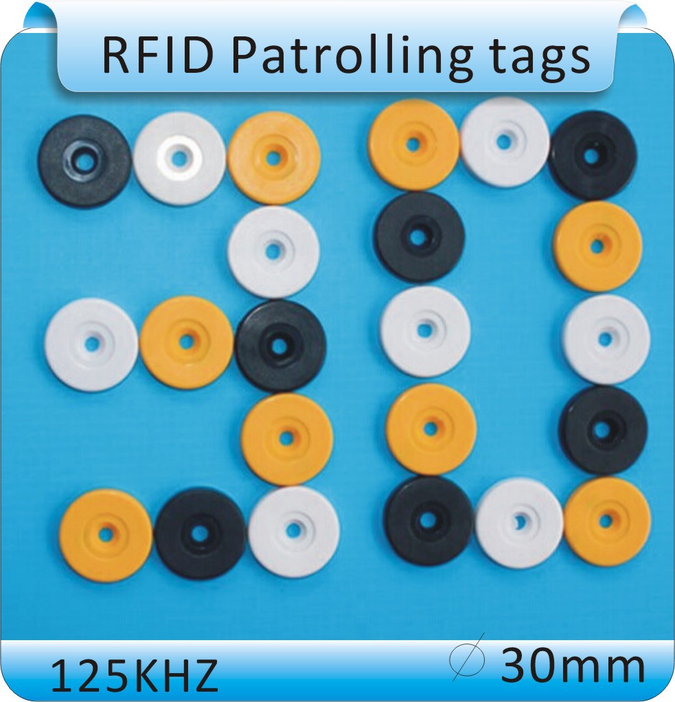 Купить 10шт патрулирования точки /rfid тег 125 кГц 30 мм диаметр ...