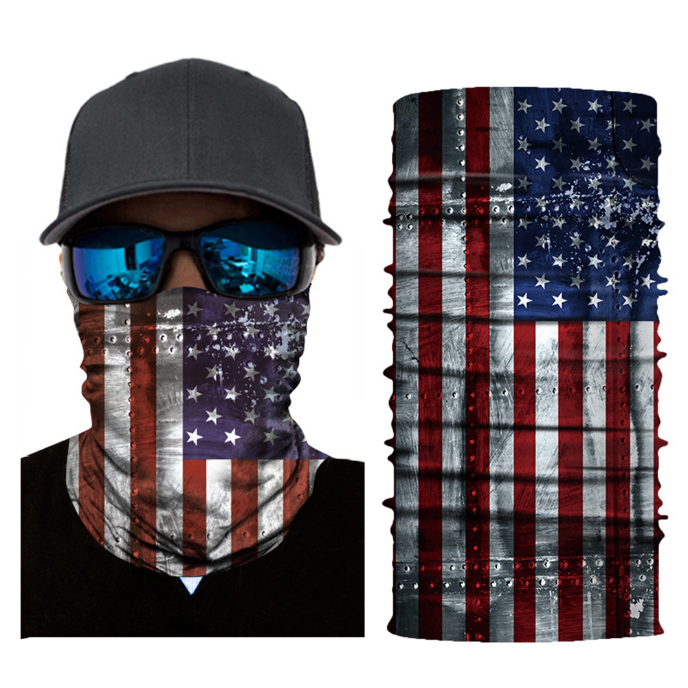 National Flag Series Neck Gaiter Balaclava Outdoor Face Mask Bandana