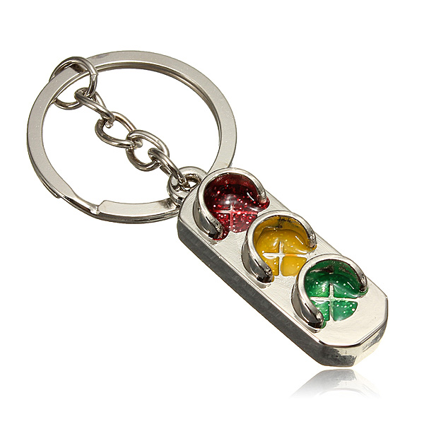 Купить Мода милый светофор мини-брелок цепи классический 3d твердых ...