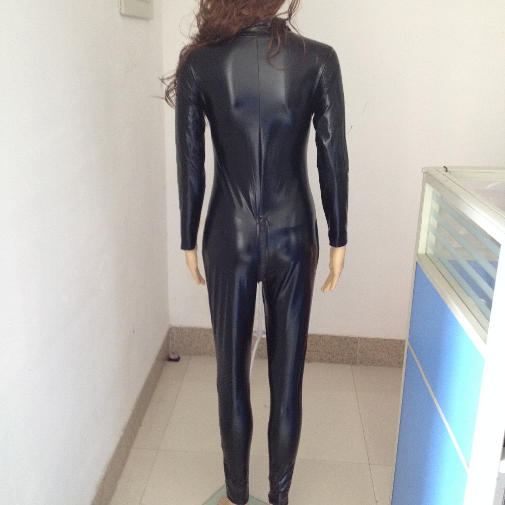 Купить латексные костюмы женщин Сексуальные костюмы туго wetlook cat ...