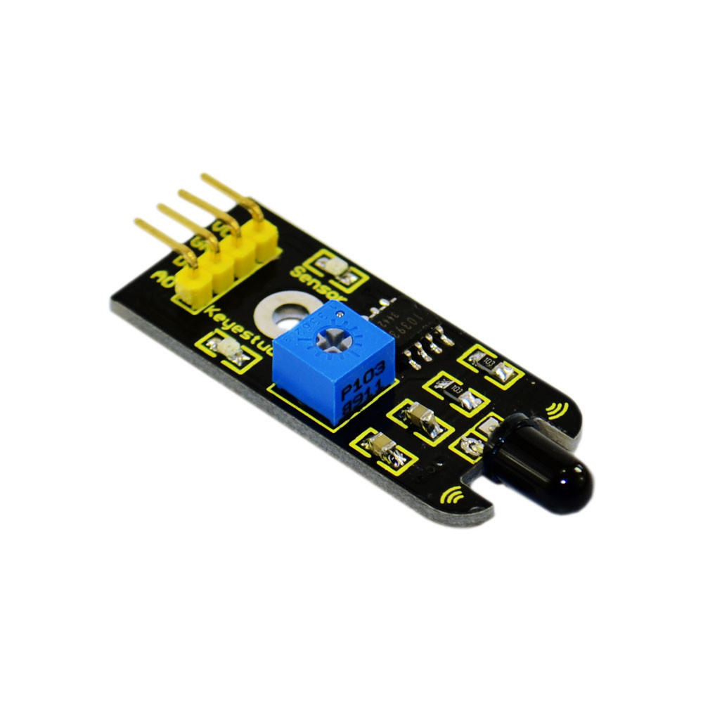 Free shipping! Keyestudio Flame Fire Detection Sensor Module for Arduino,Sensors