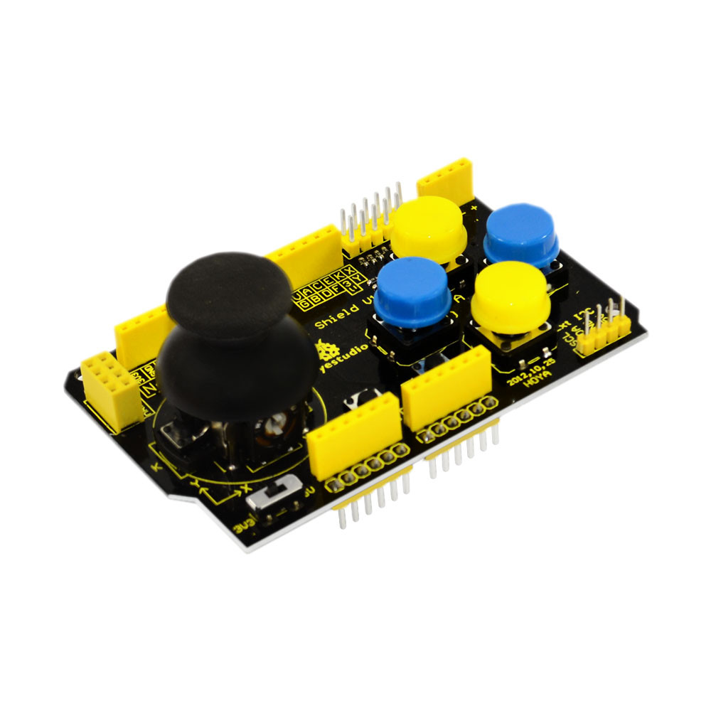 Free shipping ! Keyestudio JoyStick Shield PS2 for Arduino nRF24L01 Nk 5110 LCD I2C