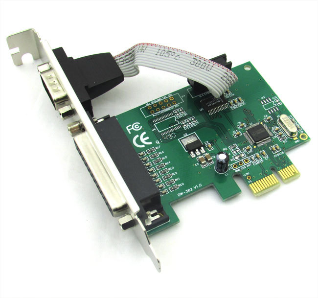 Купить PCI-e Экспресс расширения PCI для rs232 последовательный порт ...