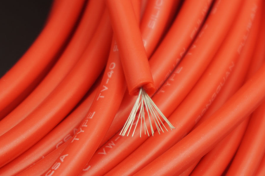 Silicone Wire Super flexible high temperature High Voltage Cable 22AWG 40KV - AliExpress