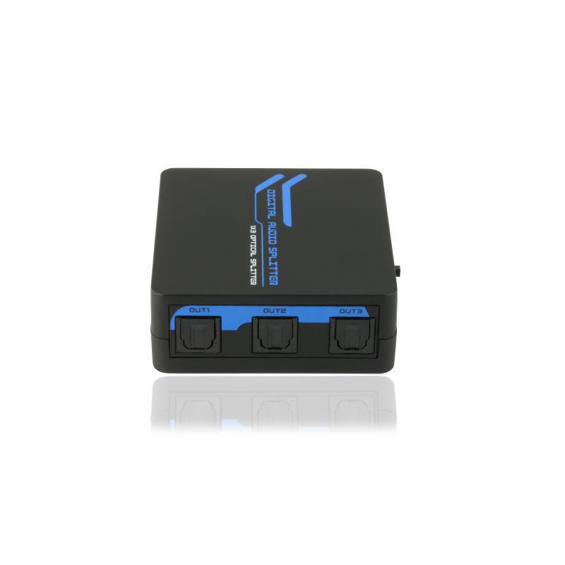Купить SPDIF/toslink цифровой оптический аудио сплиттер 1 x 3 аудио ...