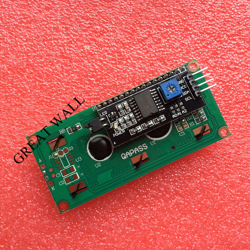 LCD1602+I2C LCD 1602 module Blue screen IIC/I2C for arduino LCD1602 ... LCD1602+I2C LCD 1602 module Blue screen IIC/I2C for arduino LCD1602 ...